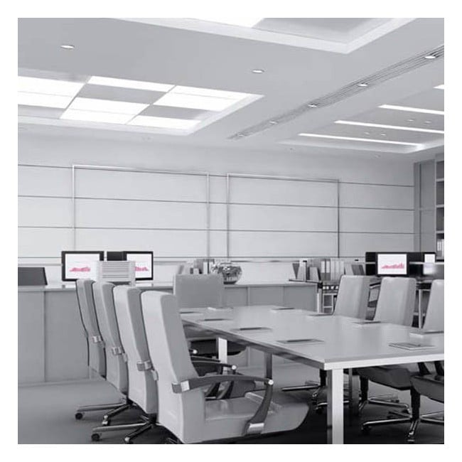 LED panel (45W) 60x60 cm. Office lighting.