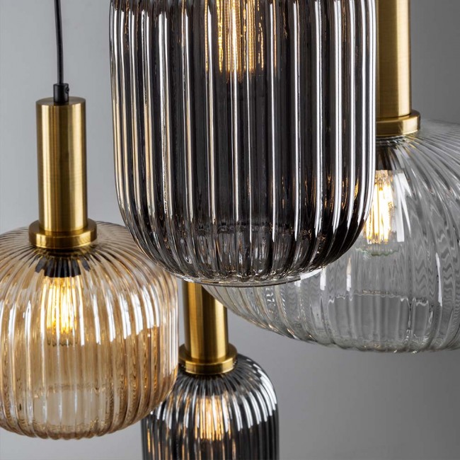 LED Cluster Pendant Lamp Norma (4x8W) - Schuller - Wonderlamp.shop