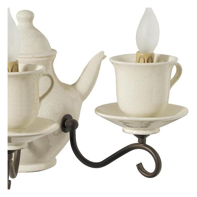 Wall light in the form of a coffee maker 2 lights