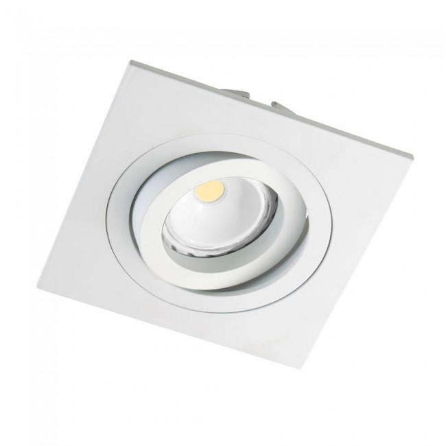 Downlight adjustable square white. Manufacturer: Wonderlamp. Buy Online