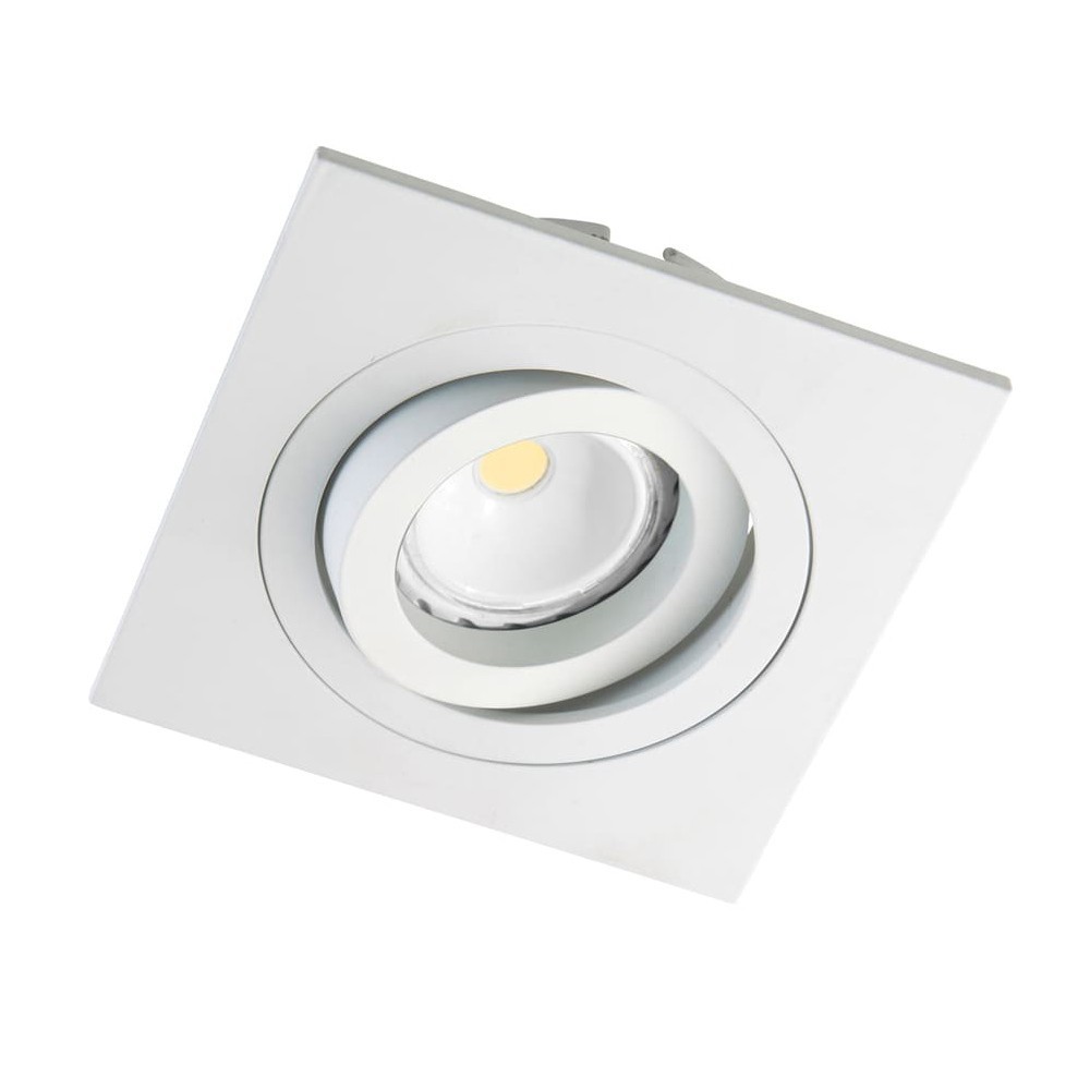 Downlight adjustable square white. Manufacturer: Wonderlamp. Buy Online