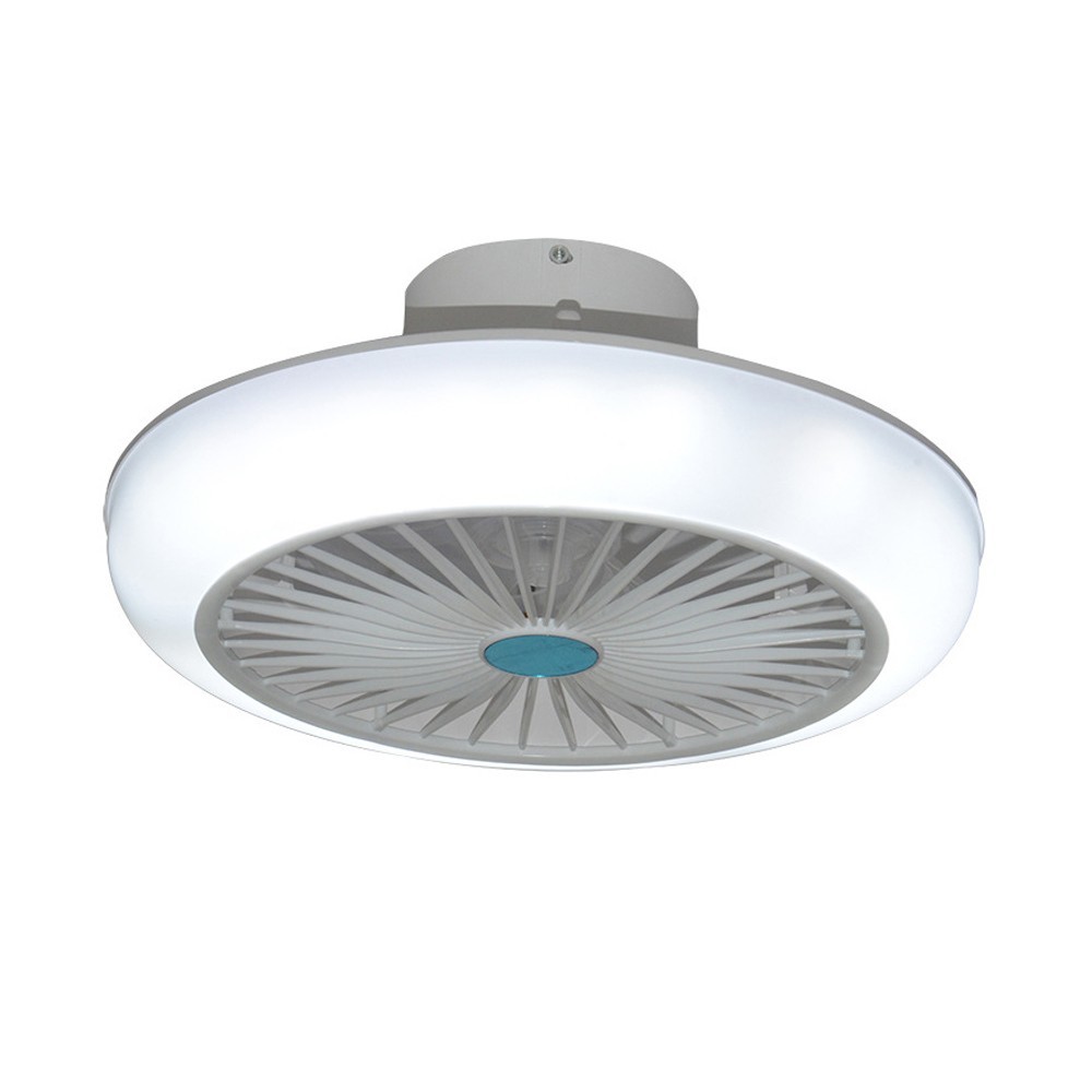 LED fan with speaker Iris RGB CCT (25W) - Wonderlamp.shop