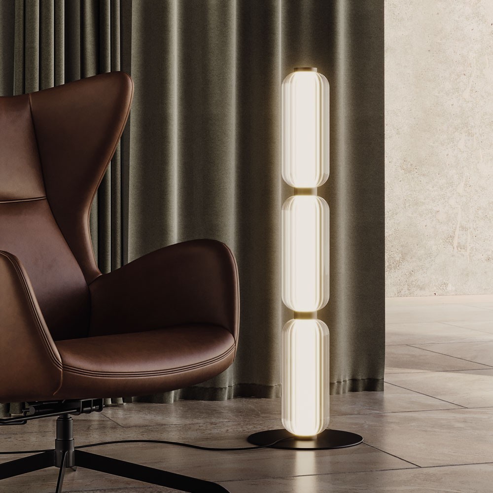 LED Floor Lamp Elma (20W) - Aromas - Wonderlamp.shop