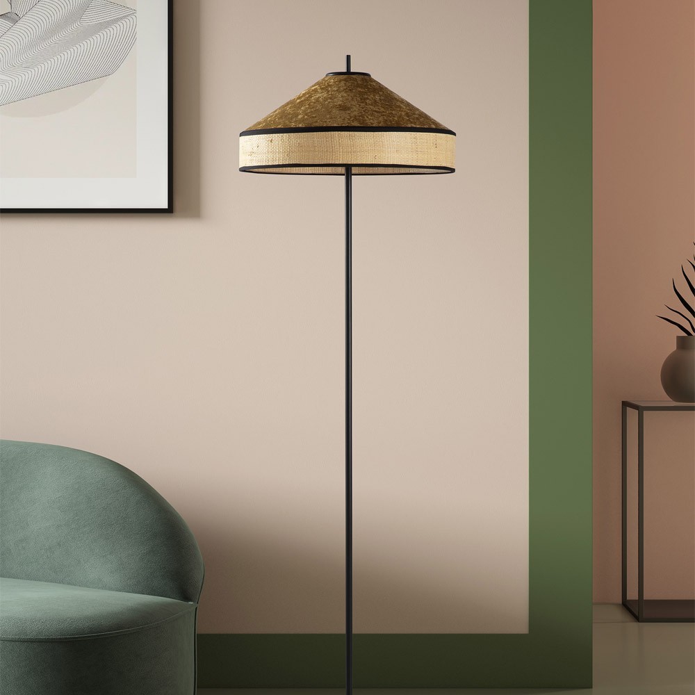 Floor Lamp Aneris Gold - Wonderlamp.shop