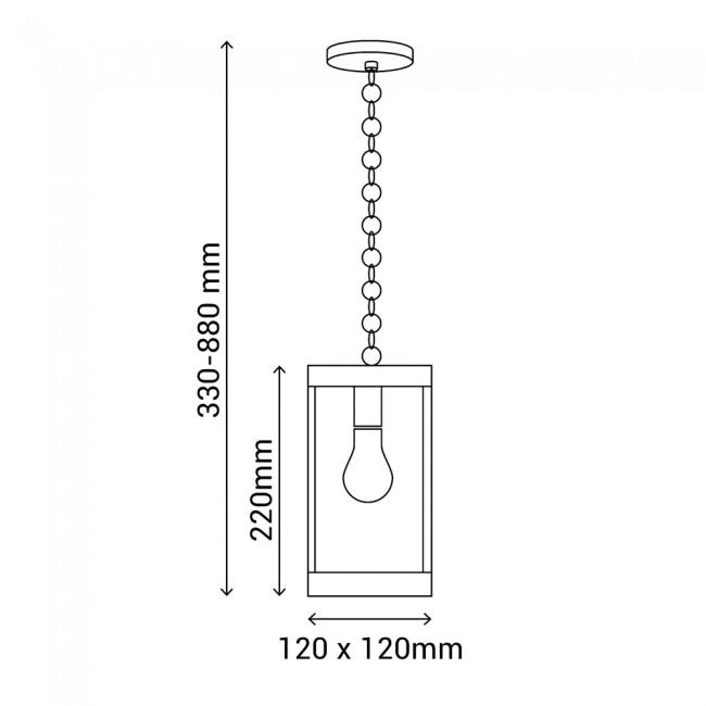 Outdoor Pendant Light Lope - Sulion - Wonderlamp.shop