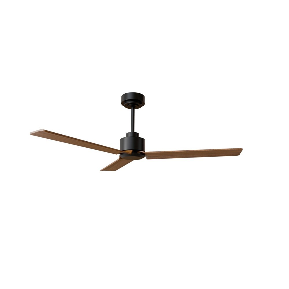 Ceiling Fan Anne Black+Wood - Sulion - Wonderlamp.shop