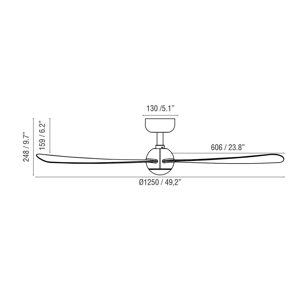 Ceiling Fan Sfera M - Faro - Wonderlamp.shop
