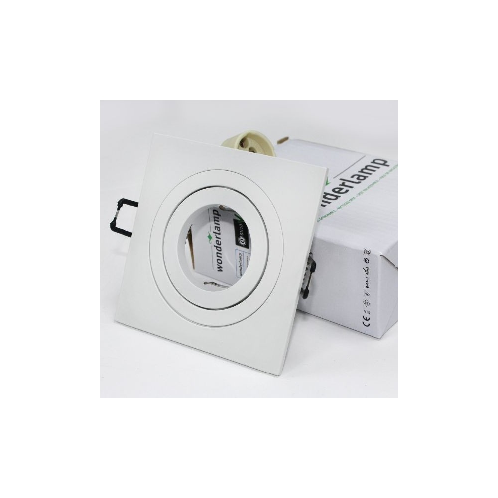 Downlight square with LED lighting. Manufacturer: Wonderlamp