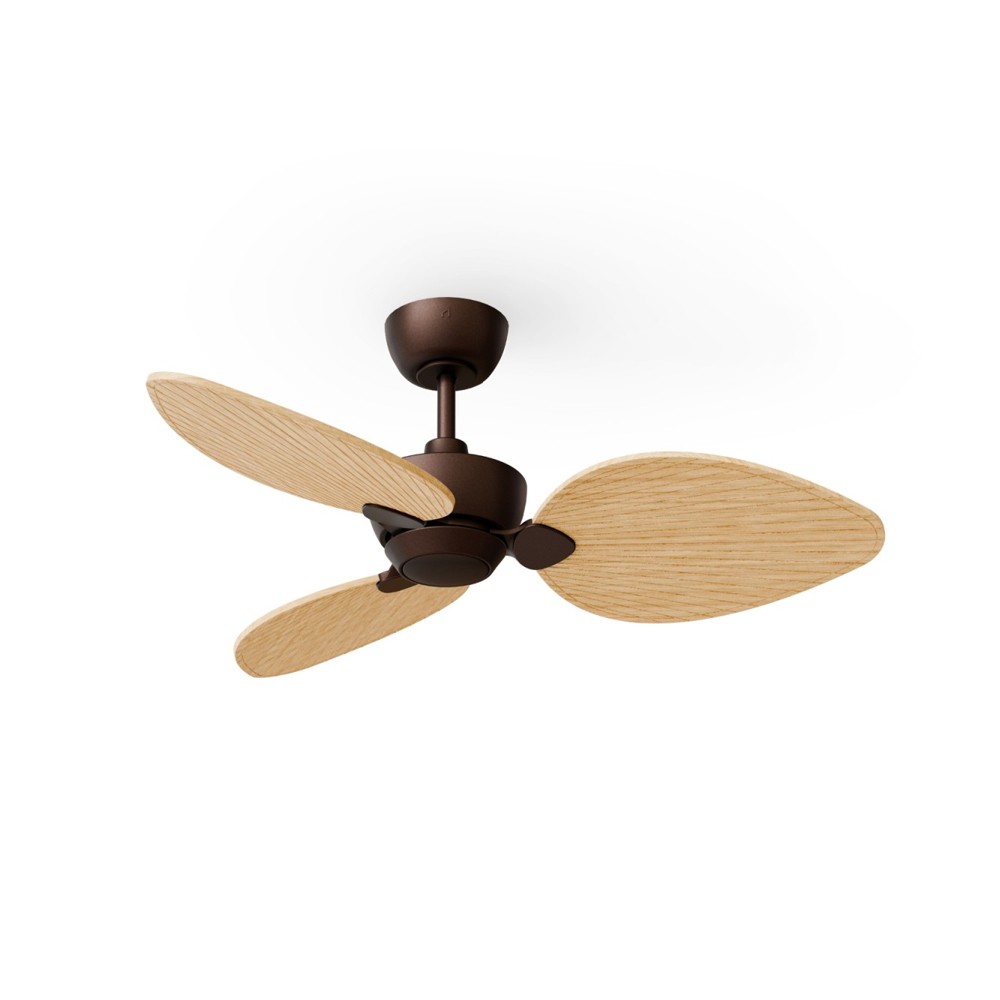 Ceiling fan Alma 100 Rusty 3 blades - Sulion - Wonderlamp.shop