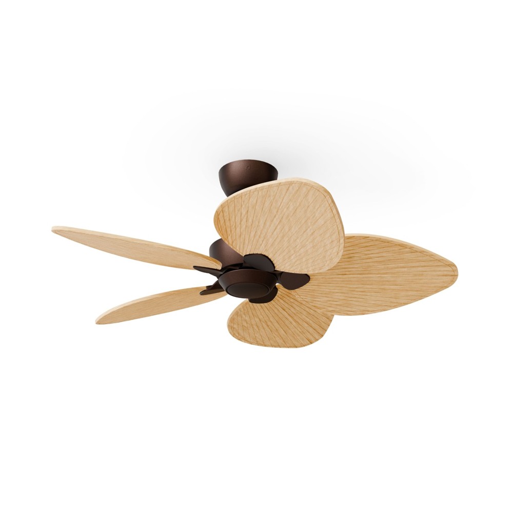 Ceiling fan Alma 100 Rusty 5 blades - Sulion - Wonderlamp.shop