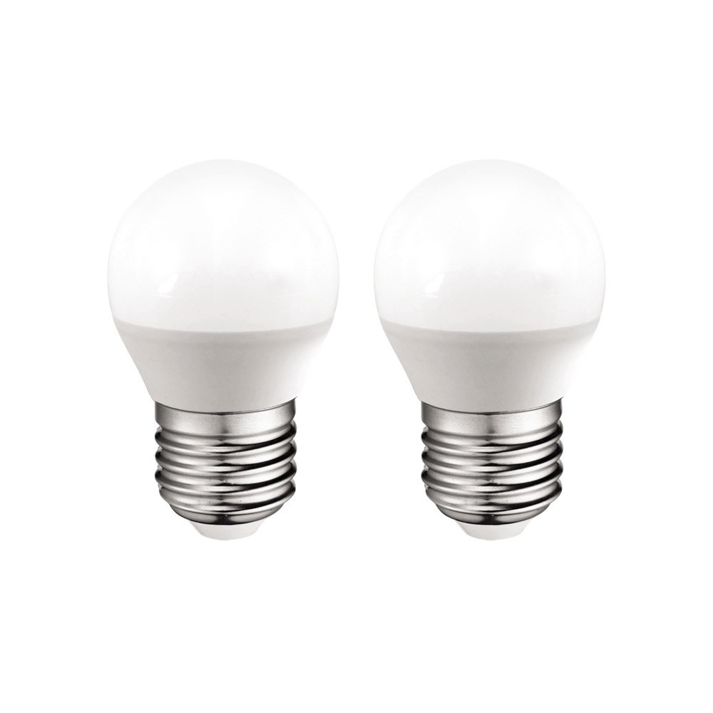Pack 6W LED bulbs. Thread E27. 2 units. Make: A2BC