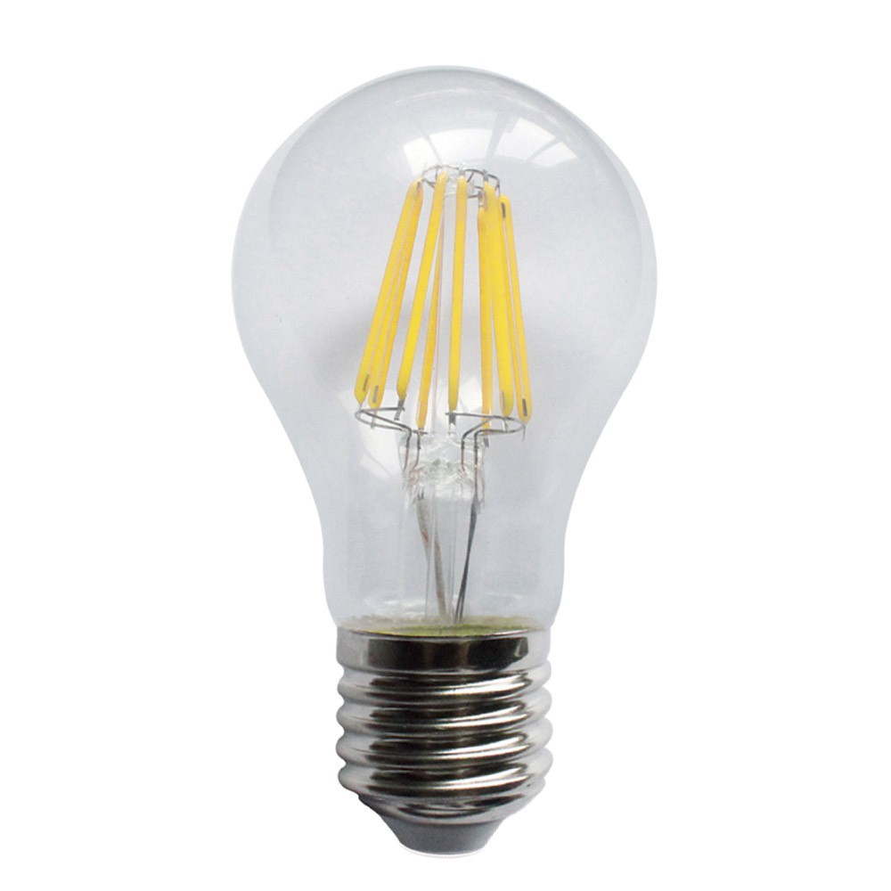 E27 Clear Standard LED Bulb (8W). F bright led