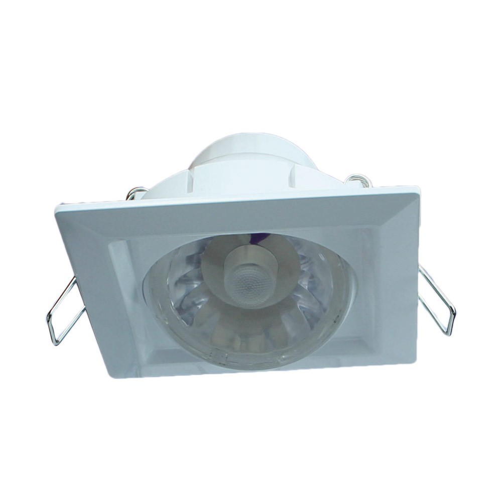 LED Spotlight Adjustable square (8W). F.Bright LED