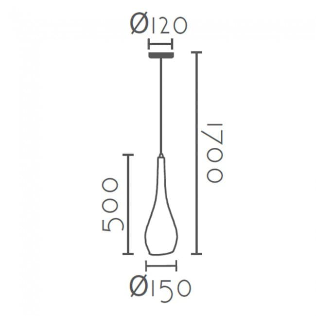 Hanging light Coco, Bareclona Deisgn. Ineslam