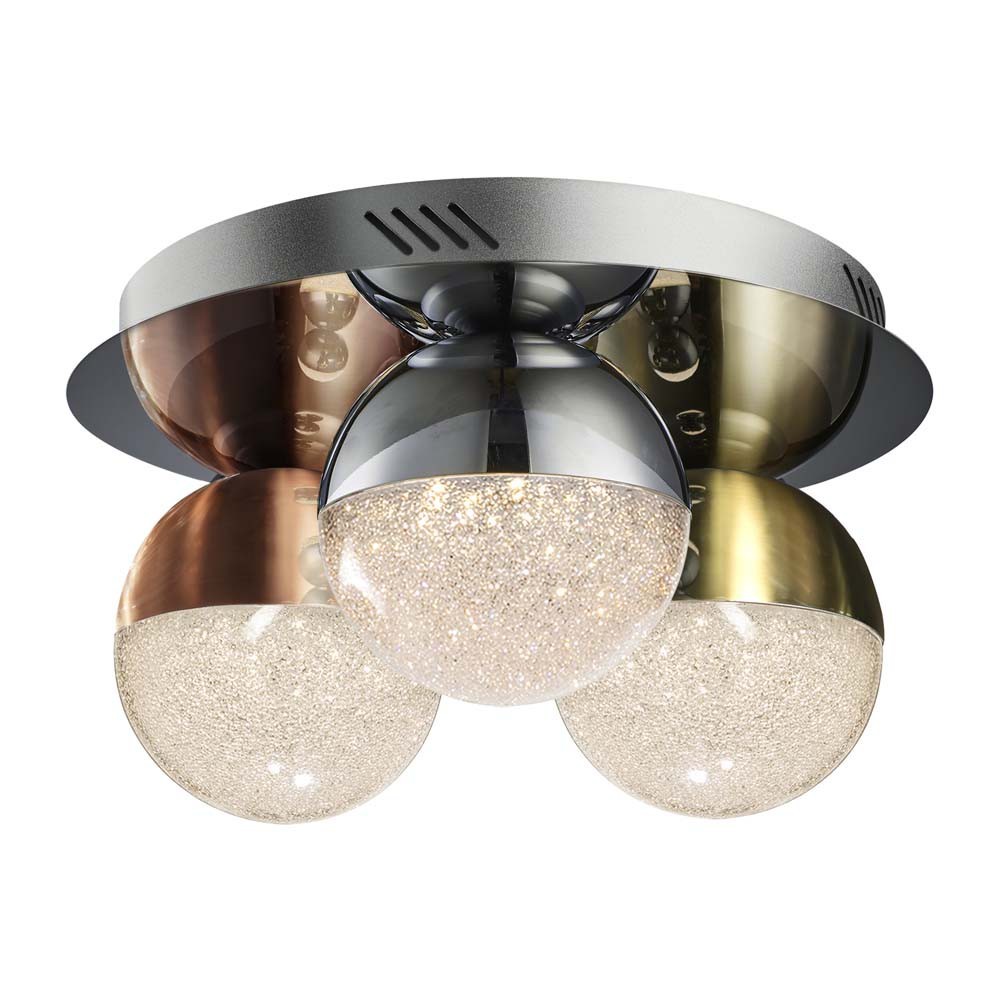 Sphere adjustable LED pendant light 5 lights