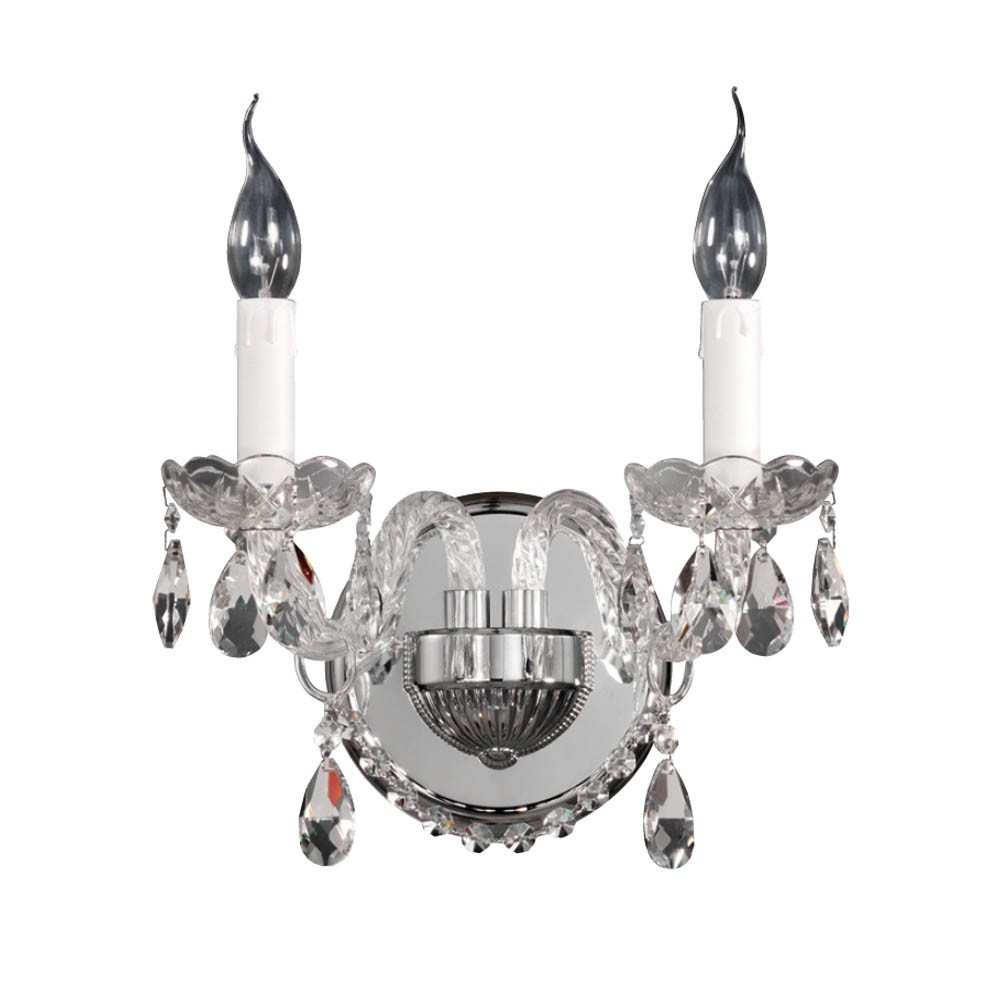 Drum Organza Shade Chandelier Kristall - JM Lamps - Wonderlamp.shop