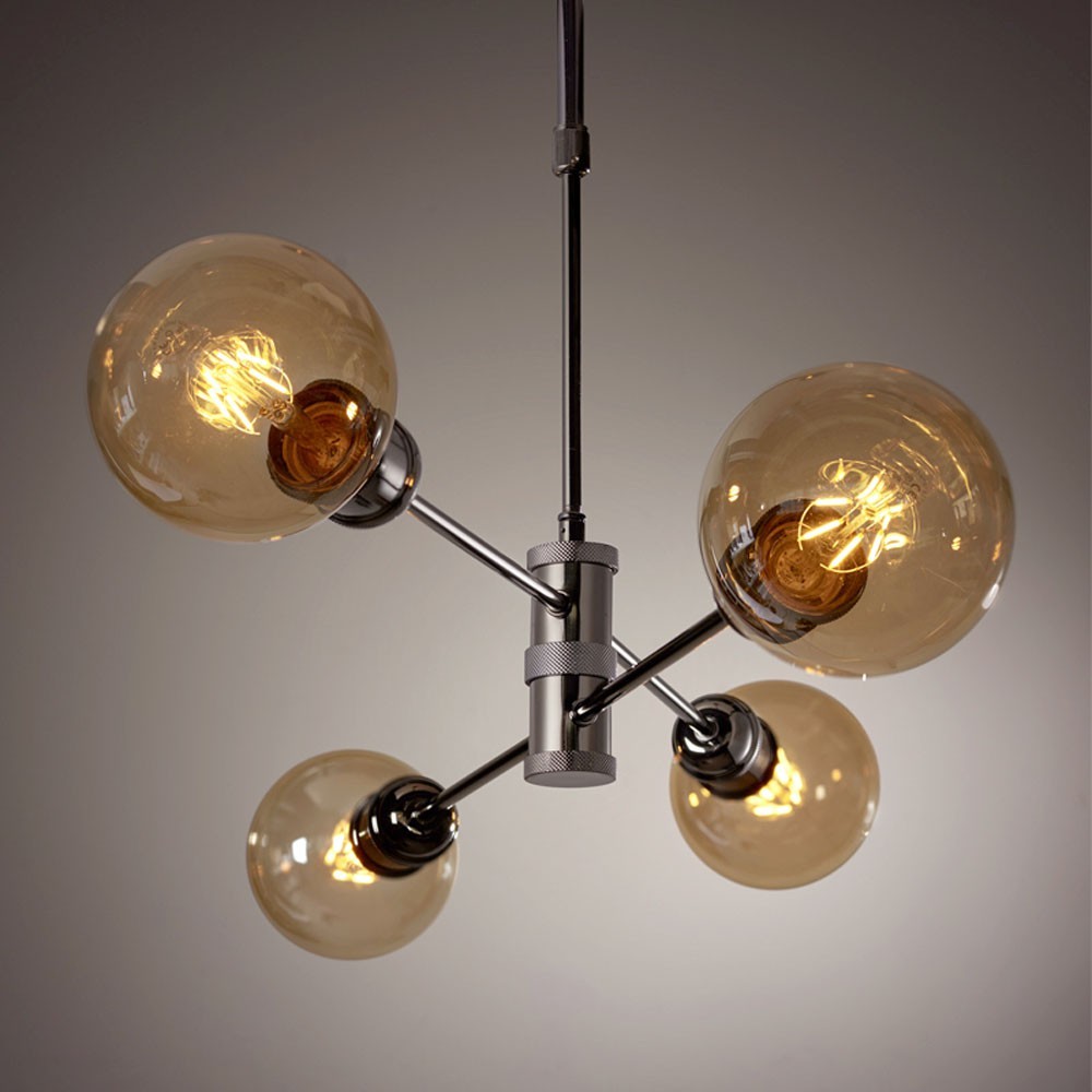 4 Lights Ceiling Light Horizon - CristalRecord - Wonderlamp.shop
