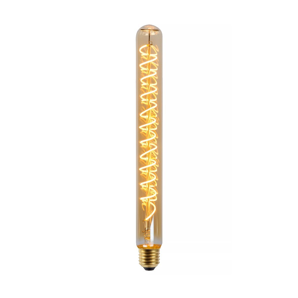 Tubular LED filament bulb E27 amber 30 - Lucide - Wonderlamp.shop